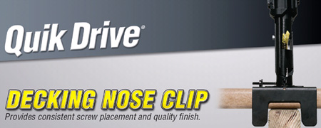 Quik Drive® Decking Nose Clip